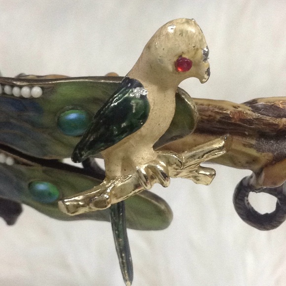 Vintage | Jewelry | 96 Enamel Bird Brooch Pin | Poshmark